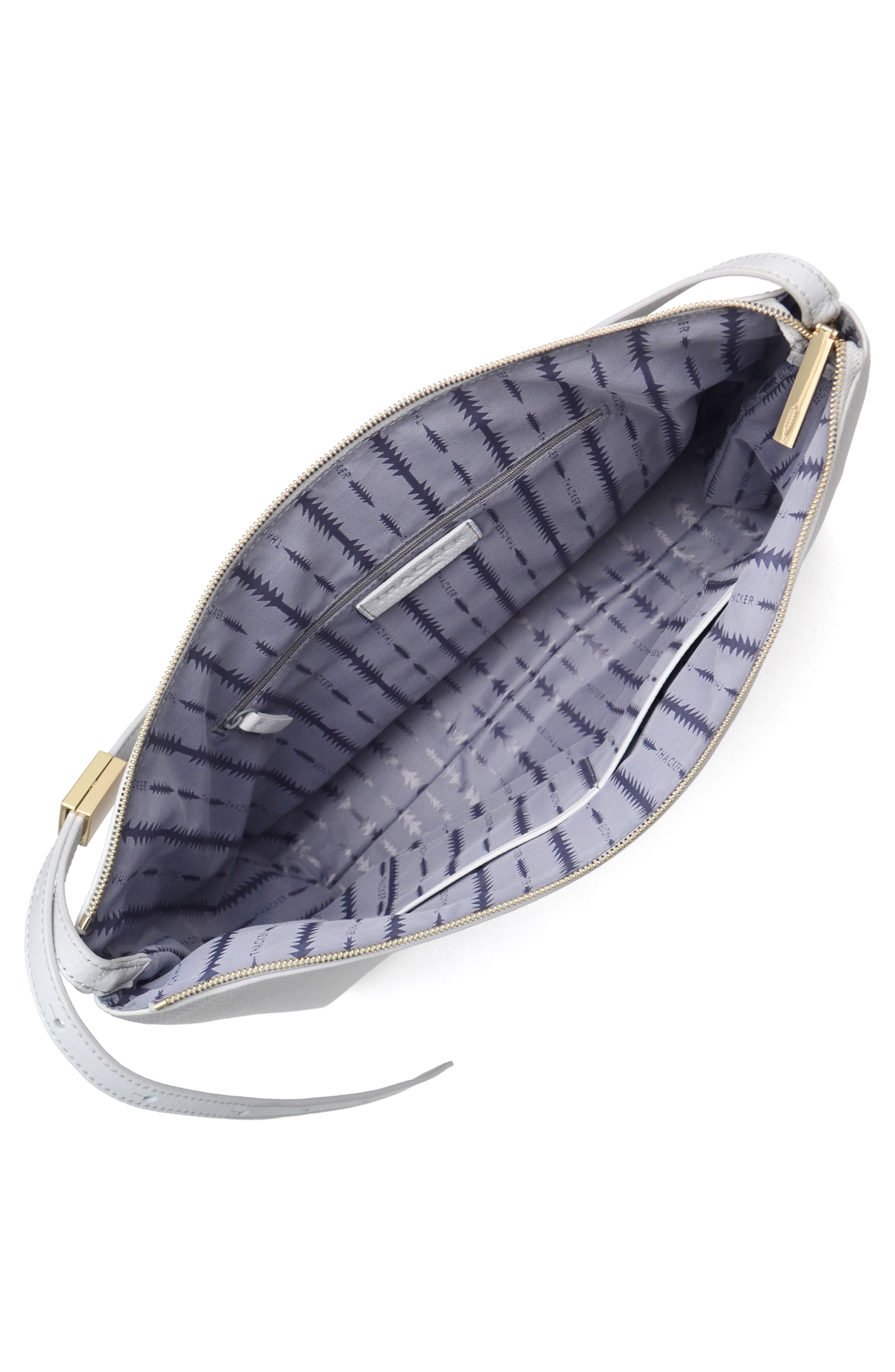 Thacker Gina Angular Leather Hobo Bag | Nordstromrack