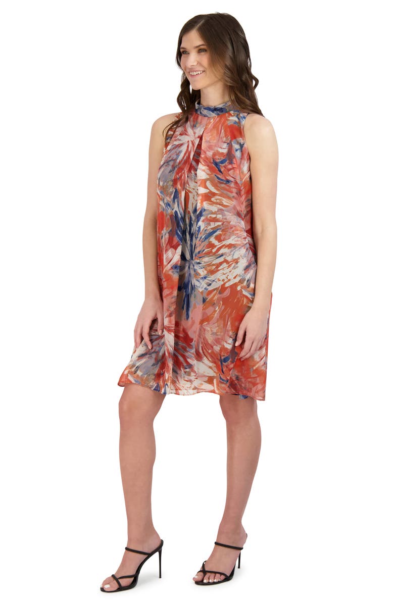 Robbie Bee Mock Neck Scarf Dress | Nordstromrack