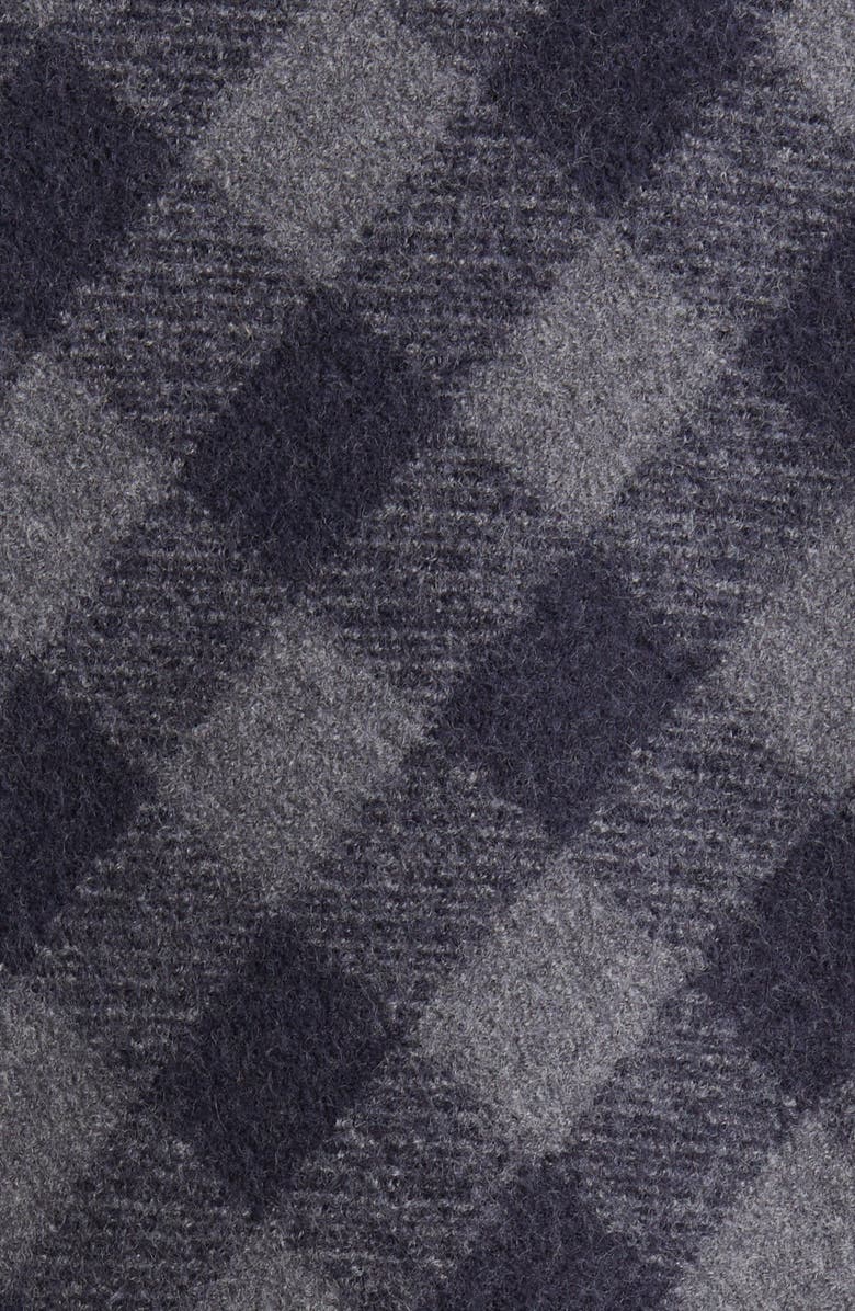 Harris Wharf London Plaid Virgin Wool Coat | Nordstromrack