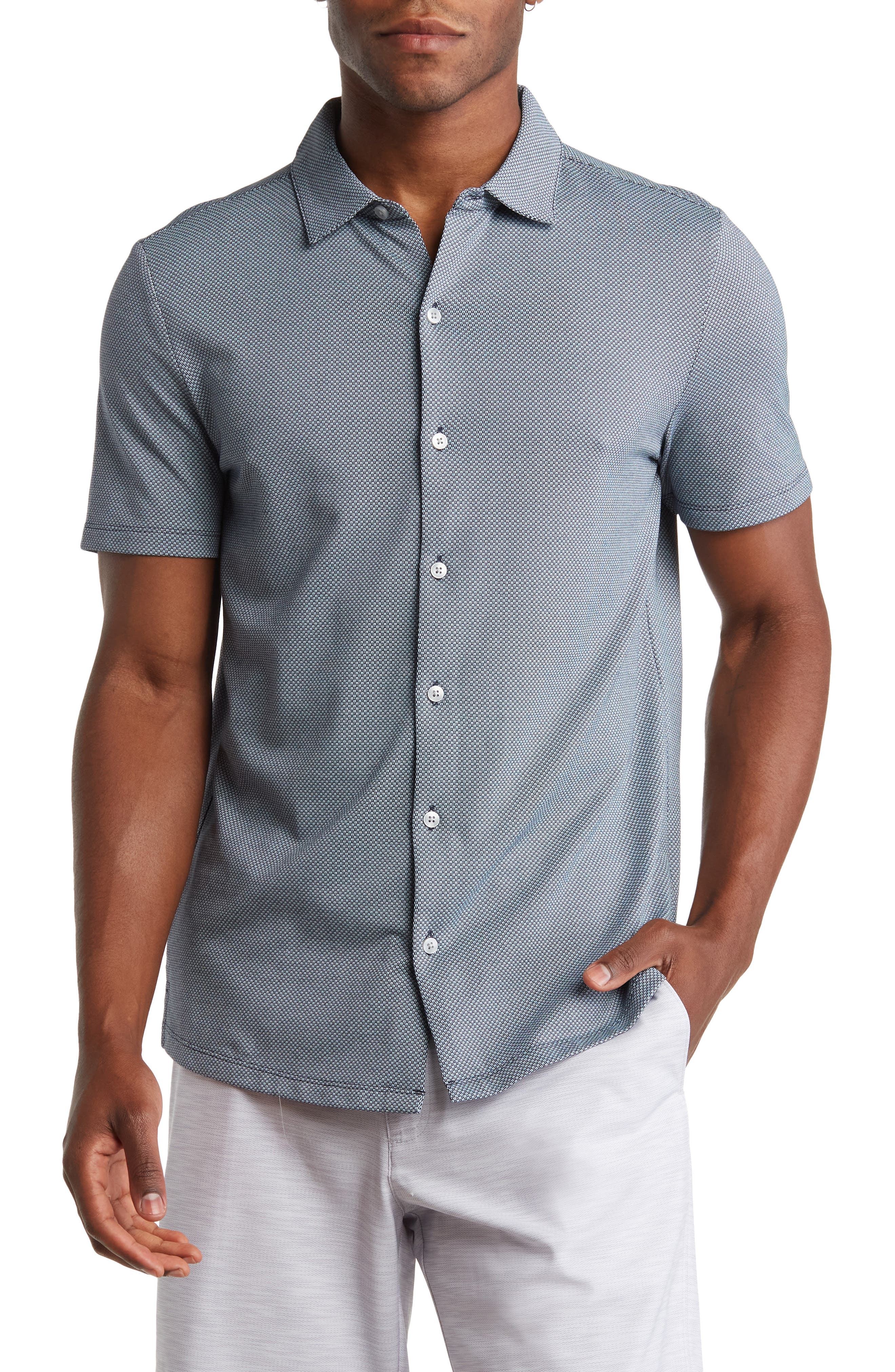 Robert Barakett Beck Short Sleeve Knit Shirt | Nordstromrack