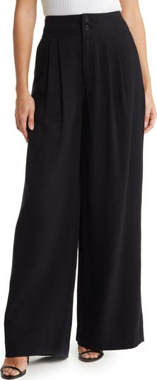 BCBGeneration Pleated Wide Leg Pant | Nordstromrack