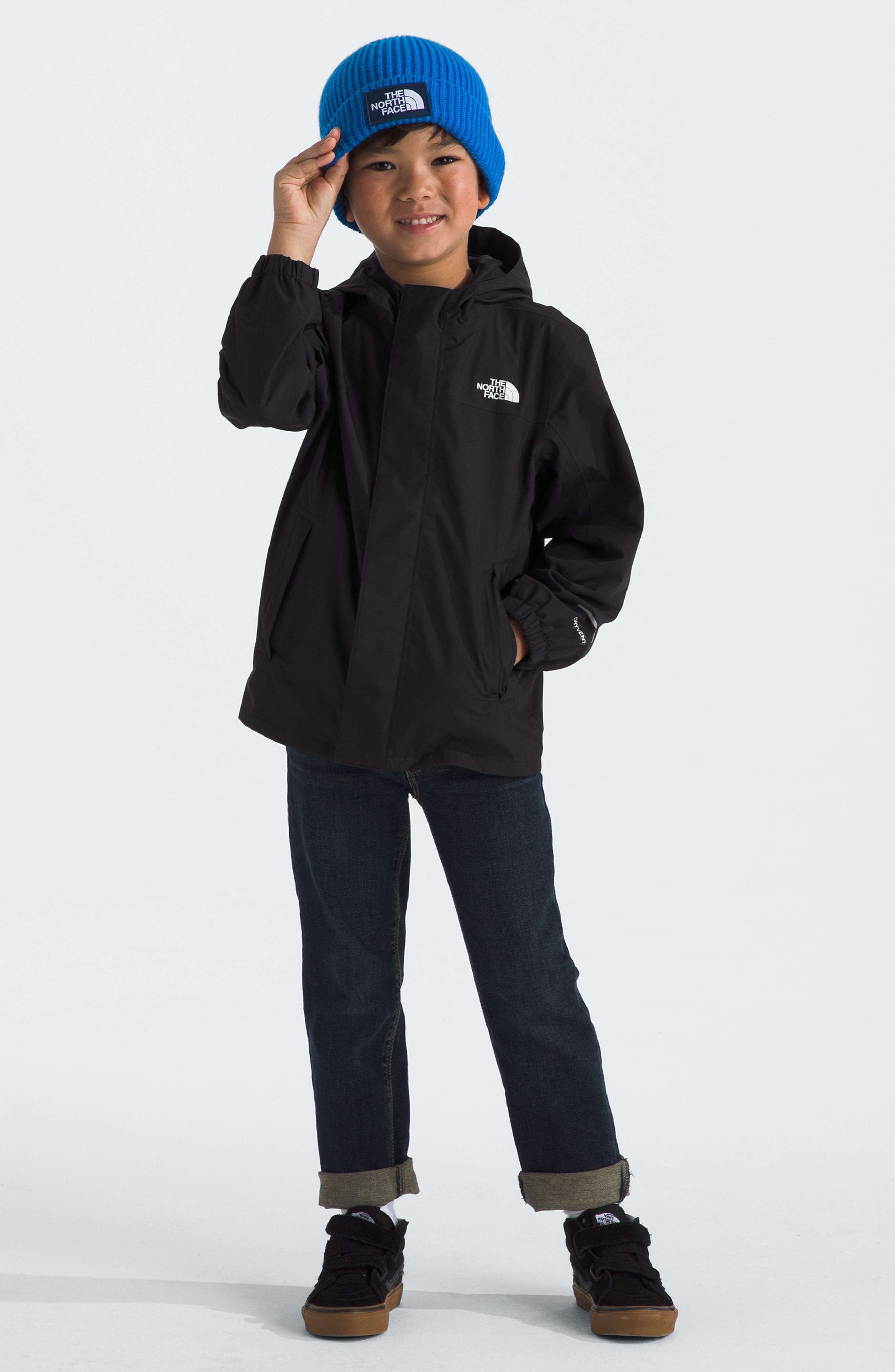 The North Face Kids' Antora Waterproof Recycled Nylon Rain Jacket ...