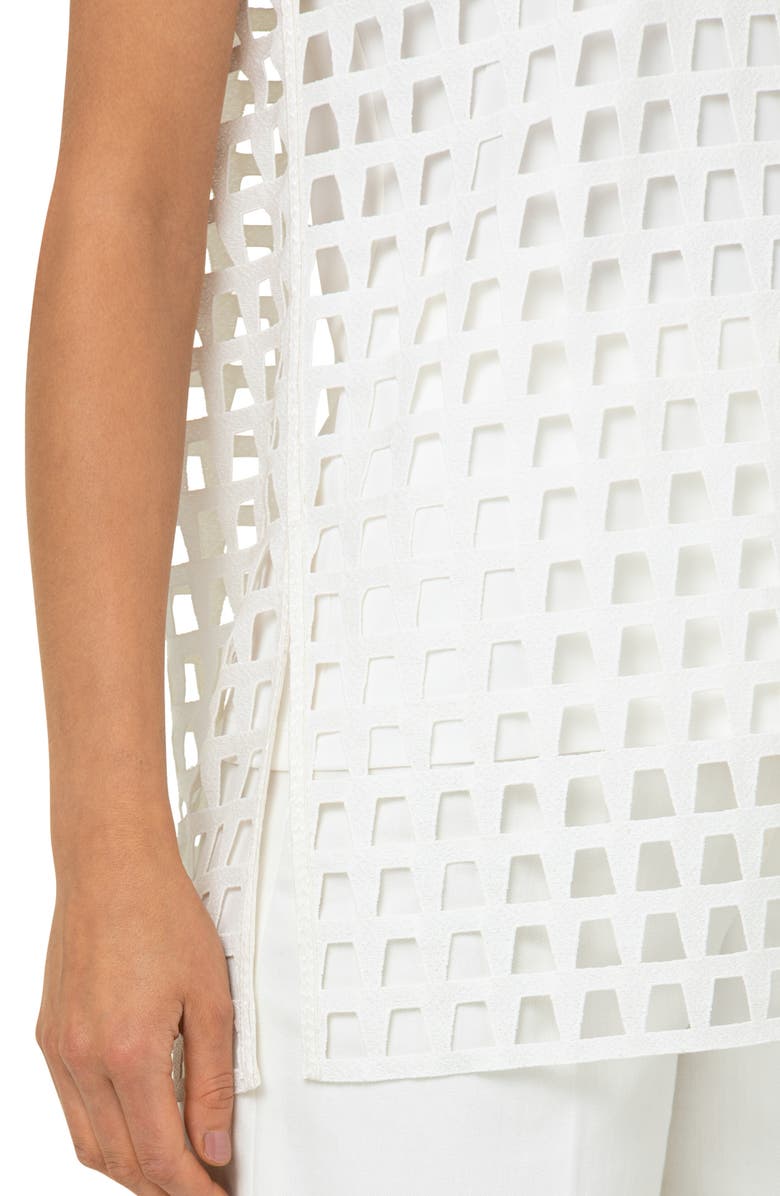 Akris Grid Trapezoid Turtleneck Tunic | Nordstromrack