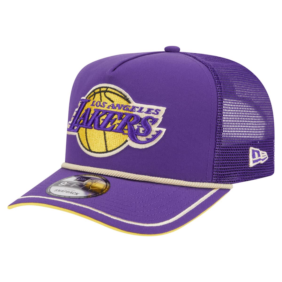 New Era Men's New Era Purple Los Angeles Lakers Vintage Team Rope A ...