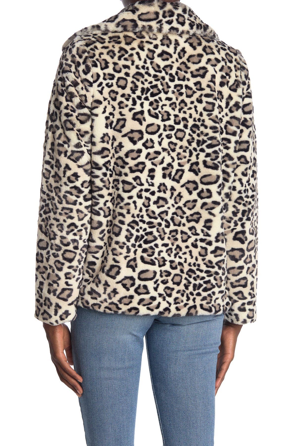 Love Token Maverick Leopard Print Faux Fur Coat | Nordstromrack