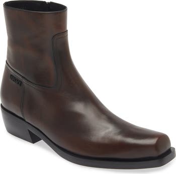 Versace Medusa Leather Boot (Men) | Nordstromrack
