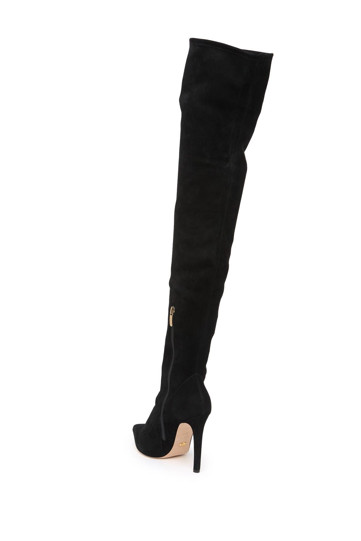 Sergio Rossi Thigh High Pointed Toe Stiletto Boot | Nordstromrack