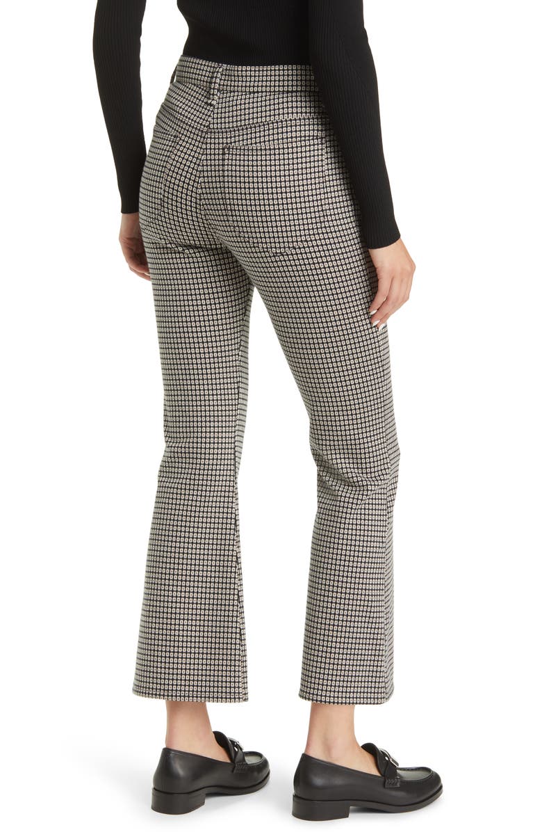 rag & bone Casey Geo Pattern Crop Flare Pants | Nordstromrack