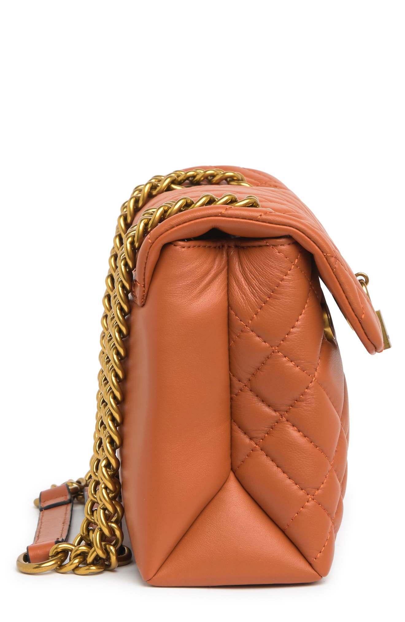 Kurt Geiger London Brixton Leather Lock Shoulder Bag | Nordstromrack