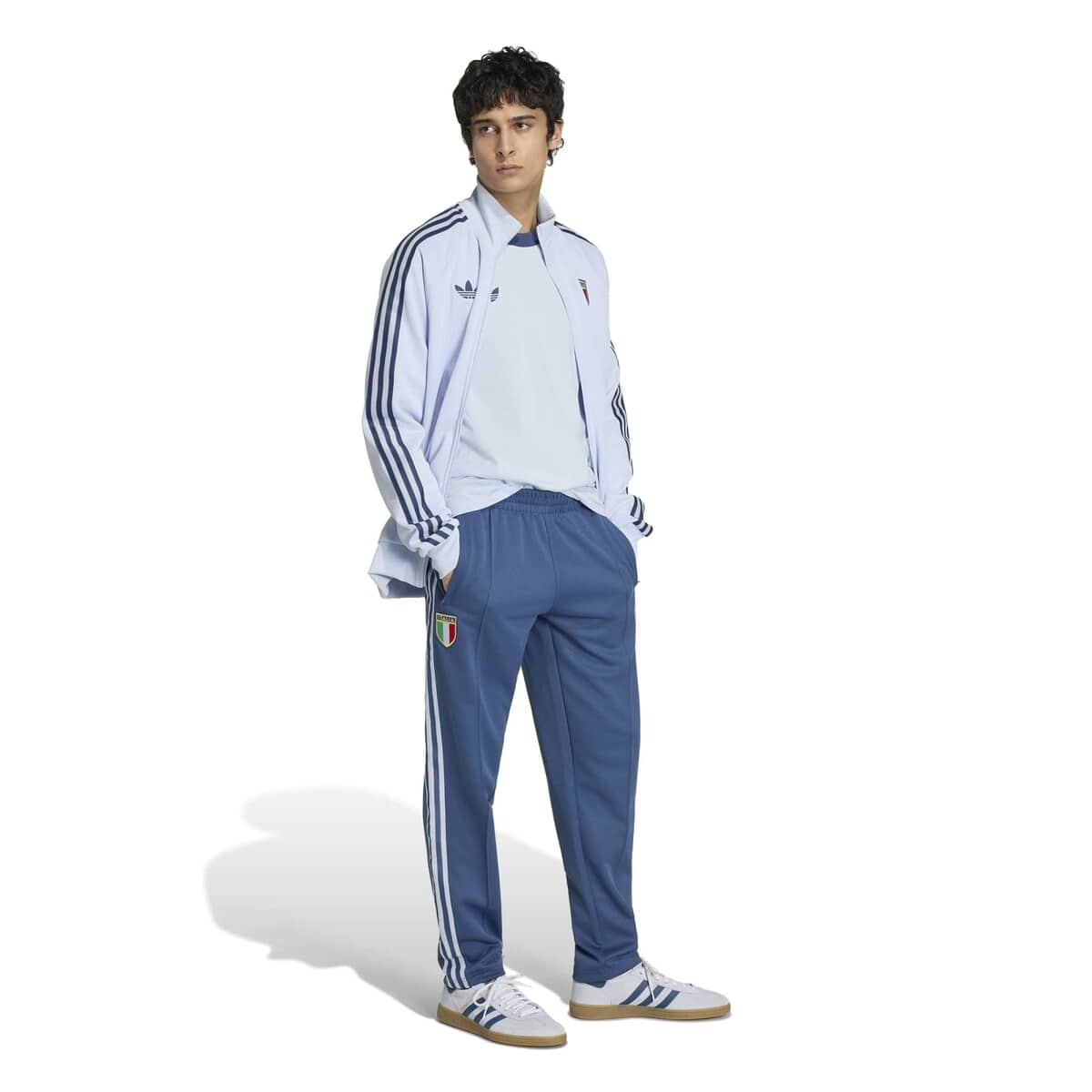 Men's adidas Blue Italy National Team Originals Track Pants (Men ...