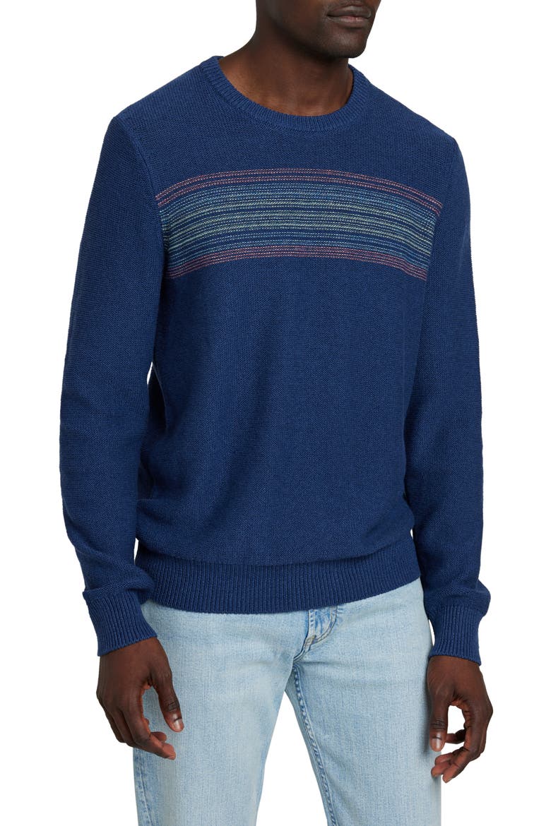 Surf Stripe Crewneck Sweater (Men) | Nordstromrack