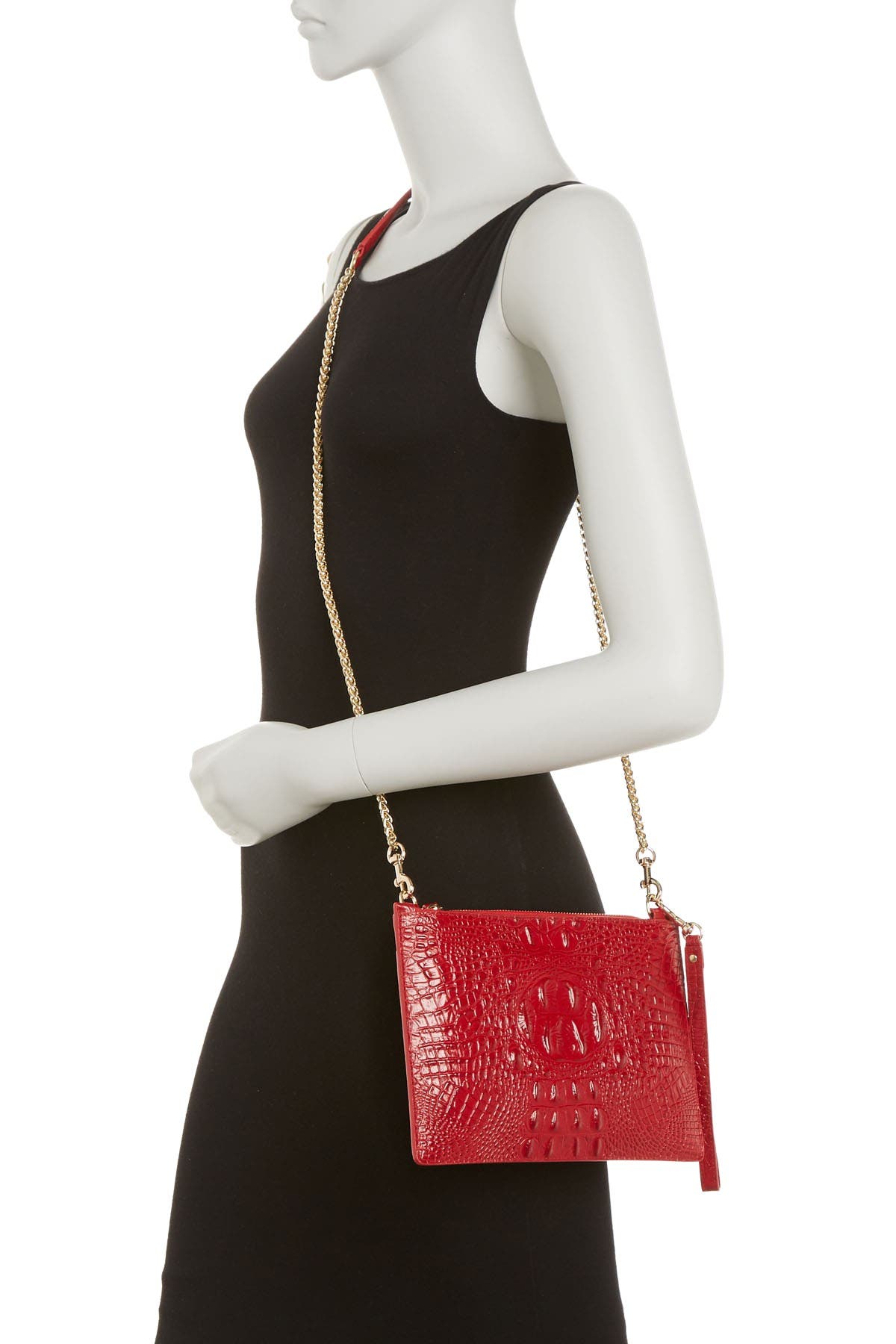 VICENZO LEATHER Hope Croc Embossed Crossbody Bag | Nordstromrack