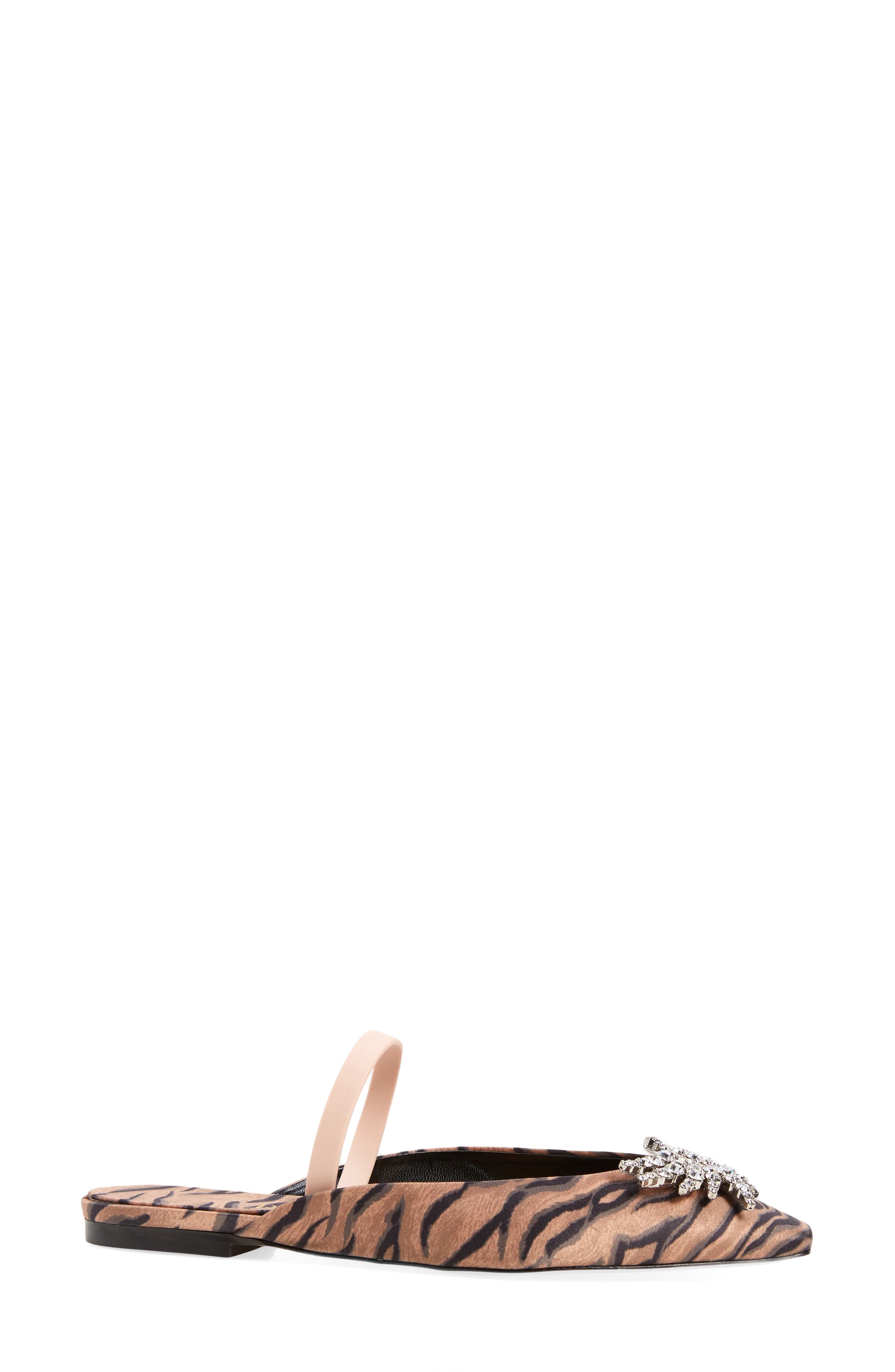 Piferi Drizella Crystal Embellished Slingback Flat (Women) | Nordstromrack