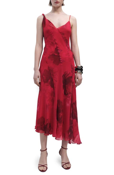 Chiffon Floral Dresses for Women