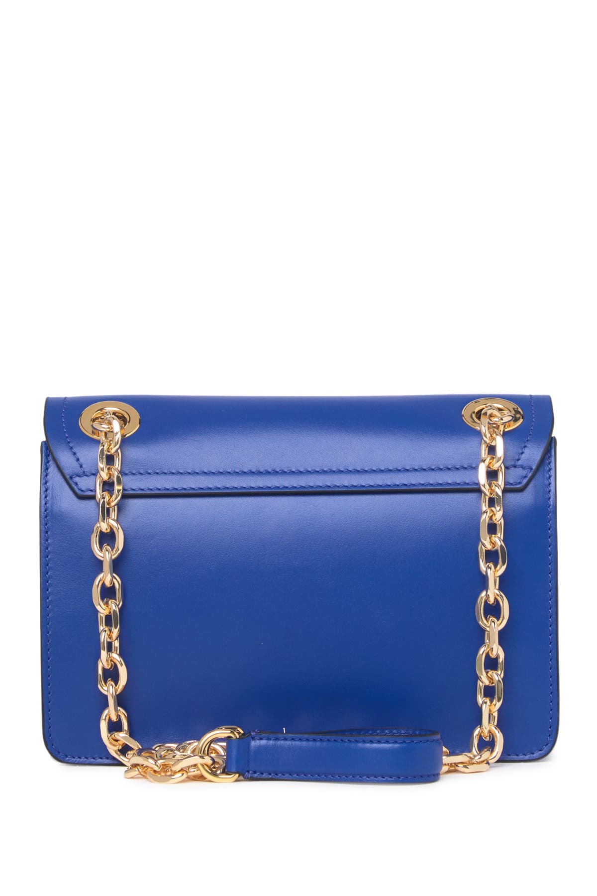 Moschino Foldover Brand Logo Buckle Shoulder Bag | Nordstromrack