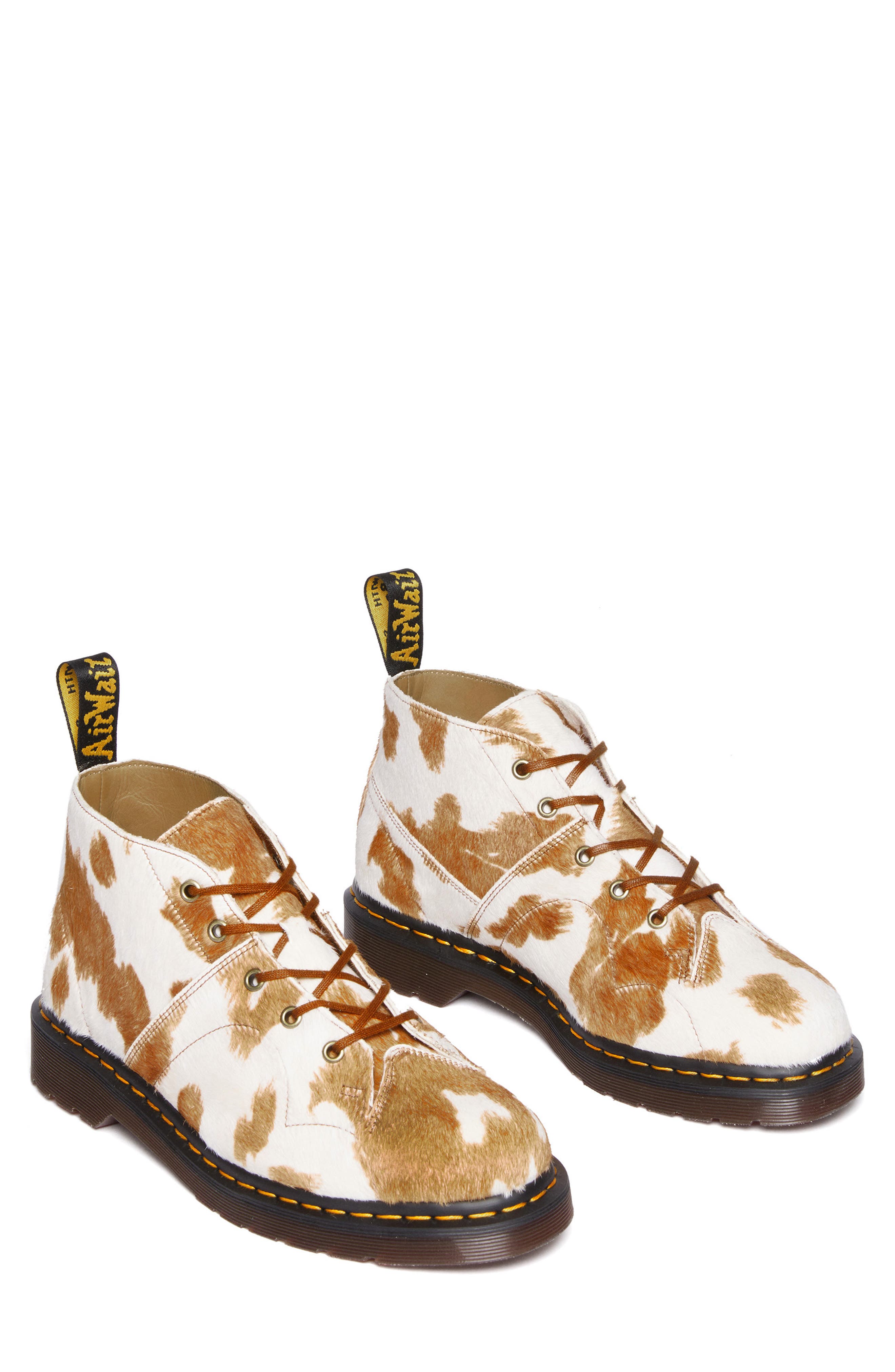 Dr. Martens Church Genuine Calf Hair Lace-Up Boot (Men) | Nordstromrack