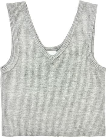 Suzette Collection Kids' Waffle Knit Rib Tank | Nordstromrack