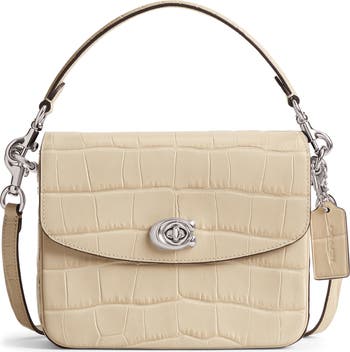 COACH Cassie Croc Embossed Leather Crossbody Bag | Nordstrom