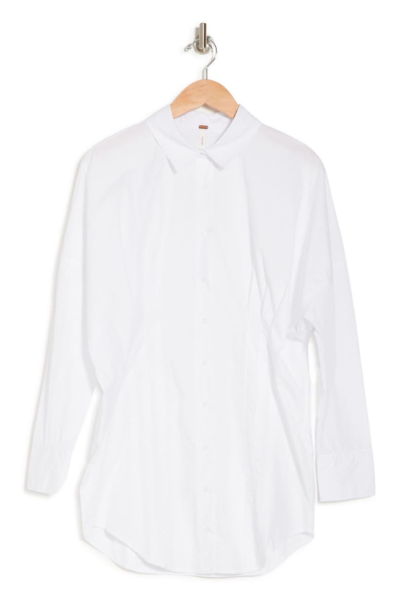 Free People Taia Long Sleeve Shirtdress | Nordstromrack