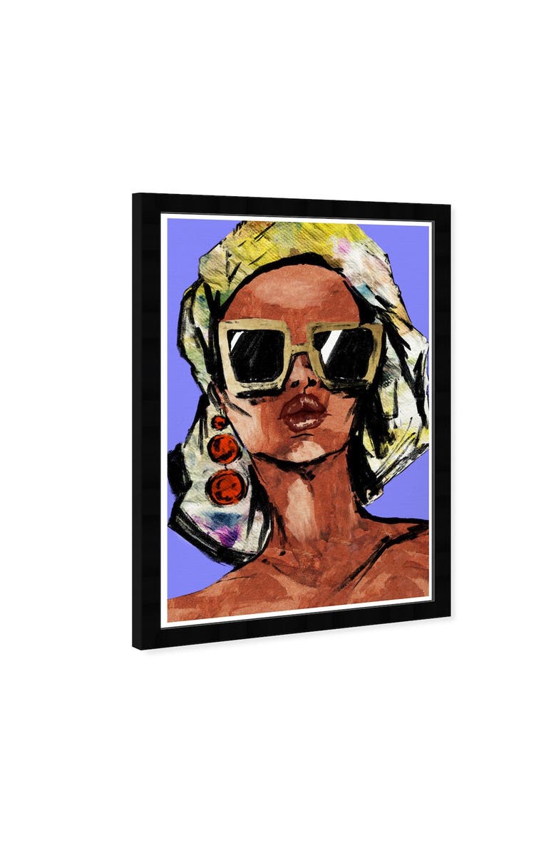 Wynwood Studio Sketchy Fashion I Light Gold Framed Wall Art | Nordstromrack