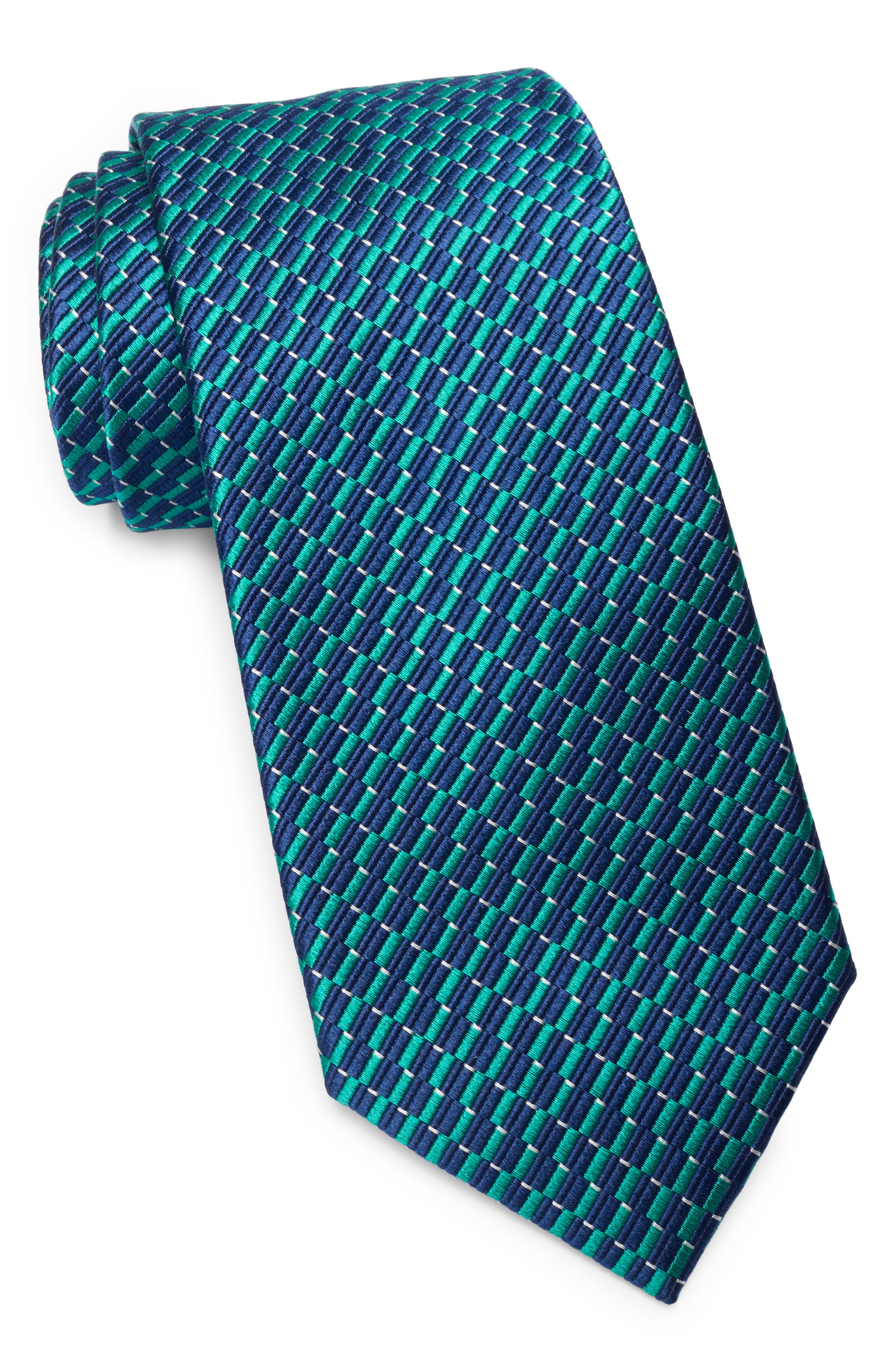 Ted Baker London Woodrow Textured Geometric Silk Blend Tie | Nordstromrack