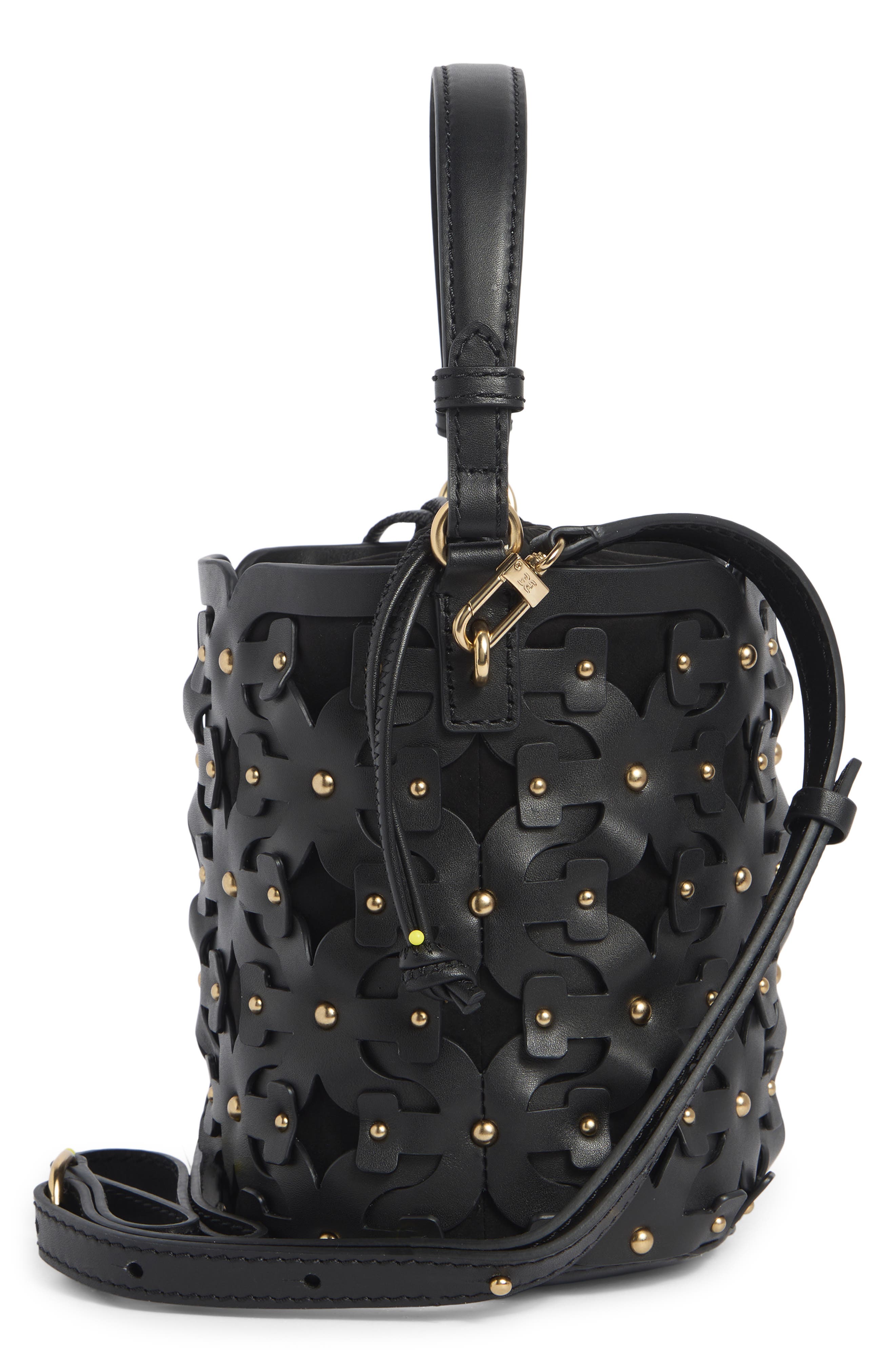 Sam Edelman Bay Dye-Cut Leather Bucket Bag | Nordstromrack