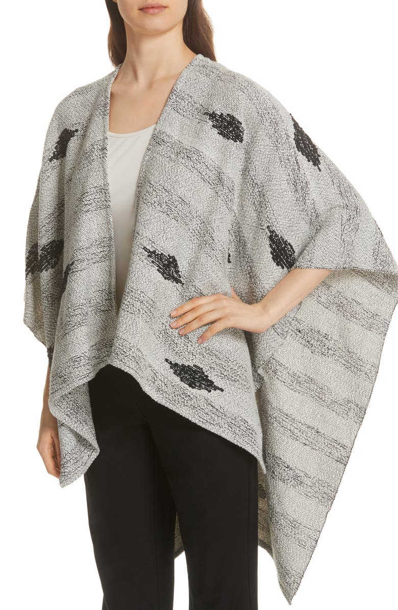 Eileen Fisher Organic Cotton Serape Wrap | Nordstrom