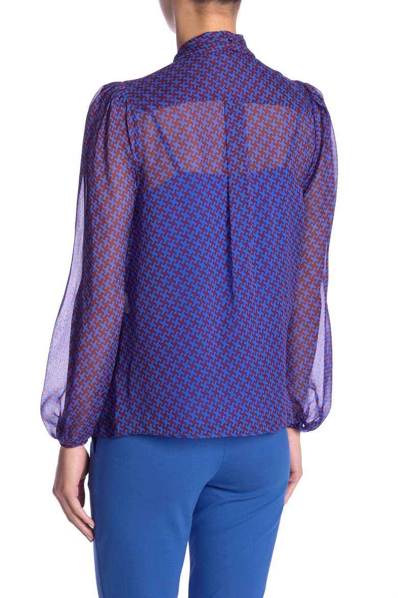 Jezebel Woven Tie Neck Blouse (Women) | Nordstromrack