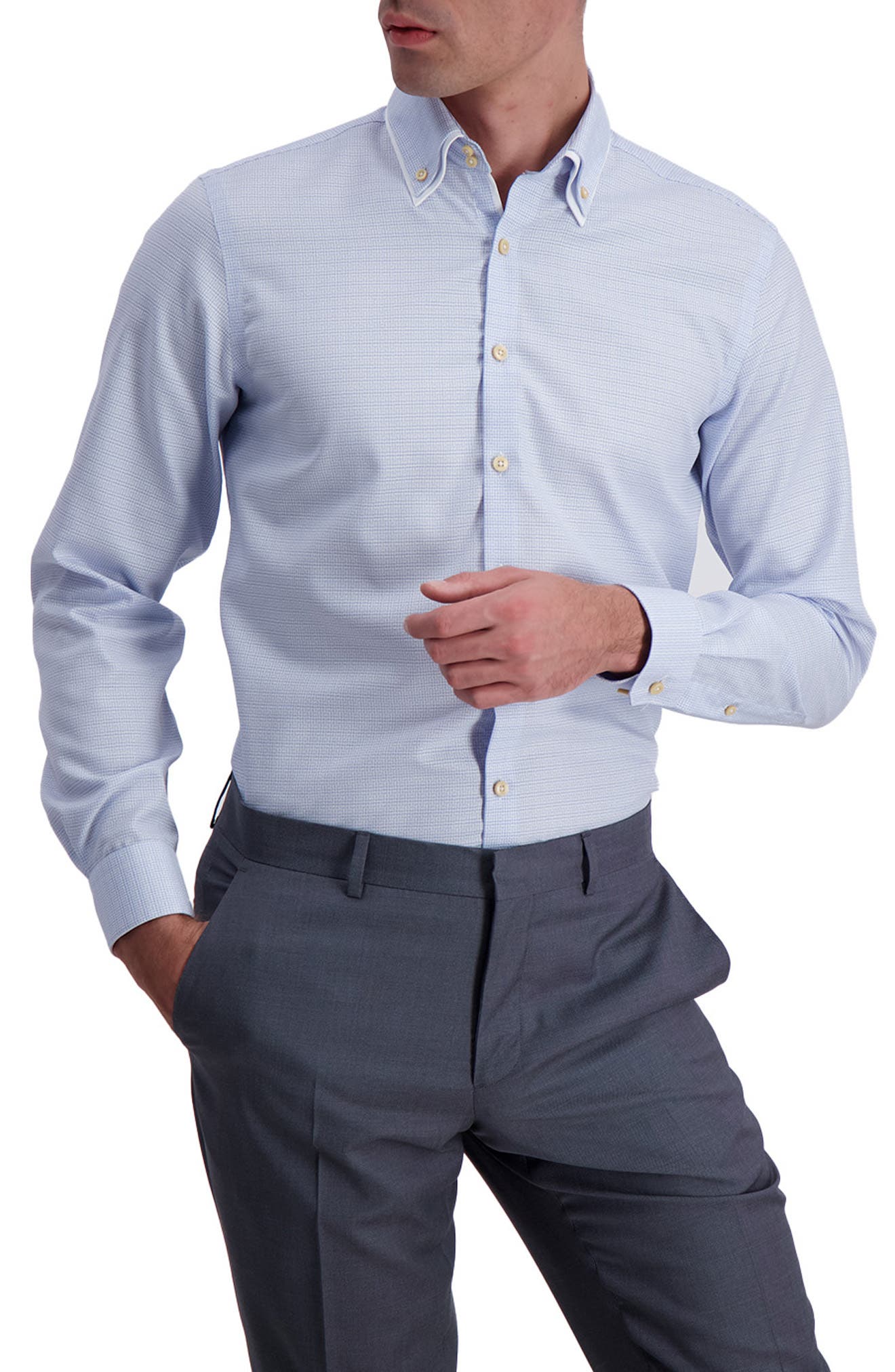 LINDBERGH Check Pattern Regular Fit Shirt | Nordstromrack