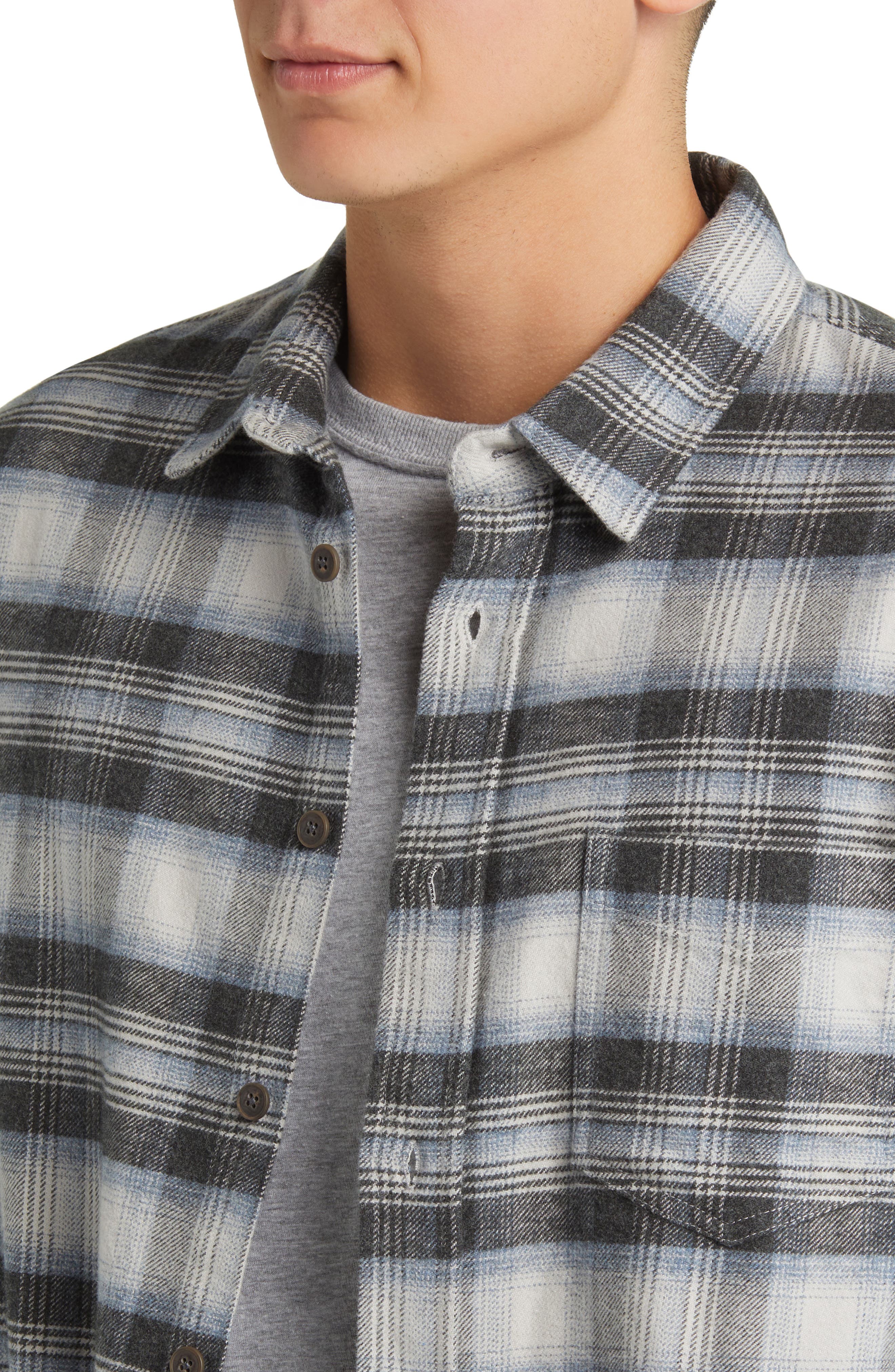 Rails Forrest Plaid Cotton Flannel Button-Up Shirt (Men) | Nordstromrack