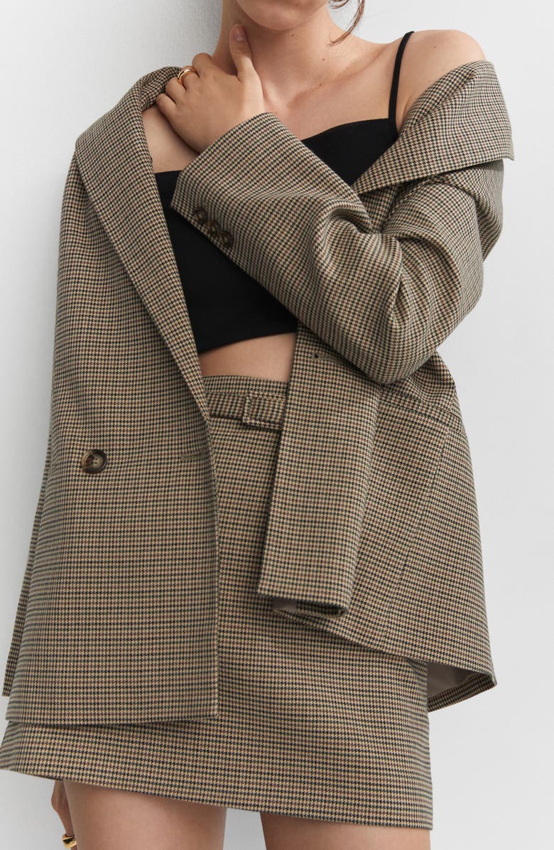 MANGO Cross Button Blazer | Nordstromrack