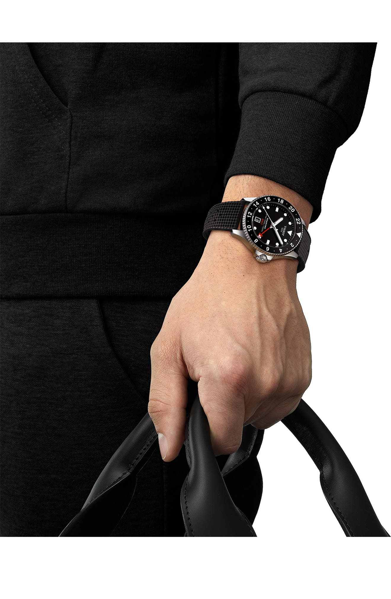 Tissot Seastar 1000 GMT Bracelet Watch, 40mm | Nordstrom