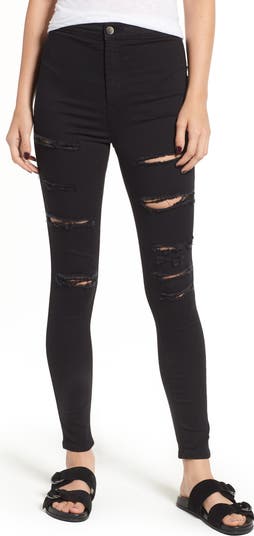 Topshop MOTO Joni Ripped Skinny Jeans | Nordstrom