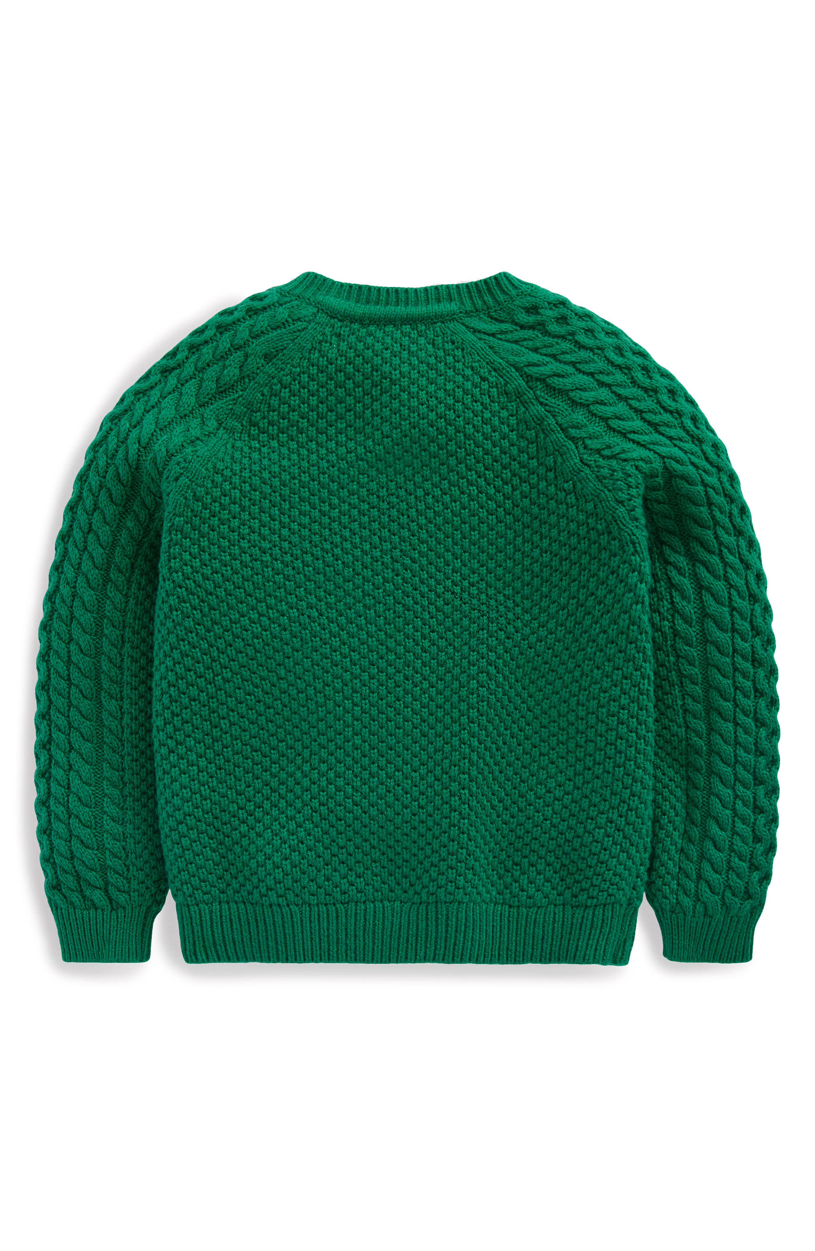 Mini Boden Kids' Heritage Cable Stitch Cardigan | Nordstromrack