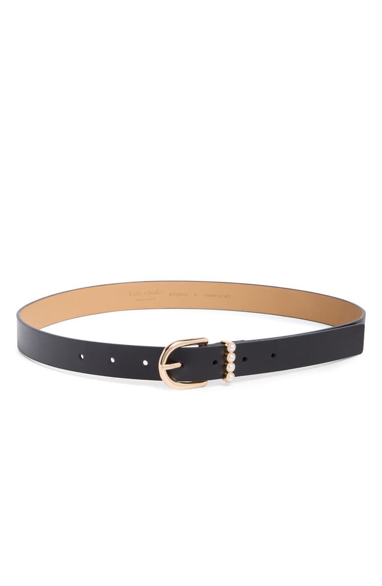 Kate Spade New York 25mm faux pearl leather belt | Nordstromrack