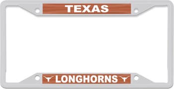 WINCRAFT Texas Longhorns Chrome Color License Plate Frame | Nordstrom