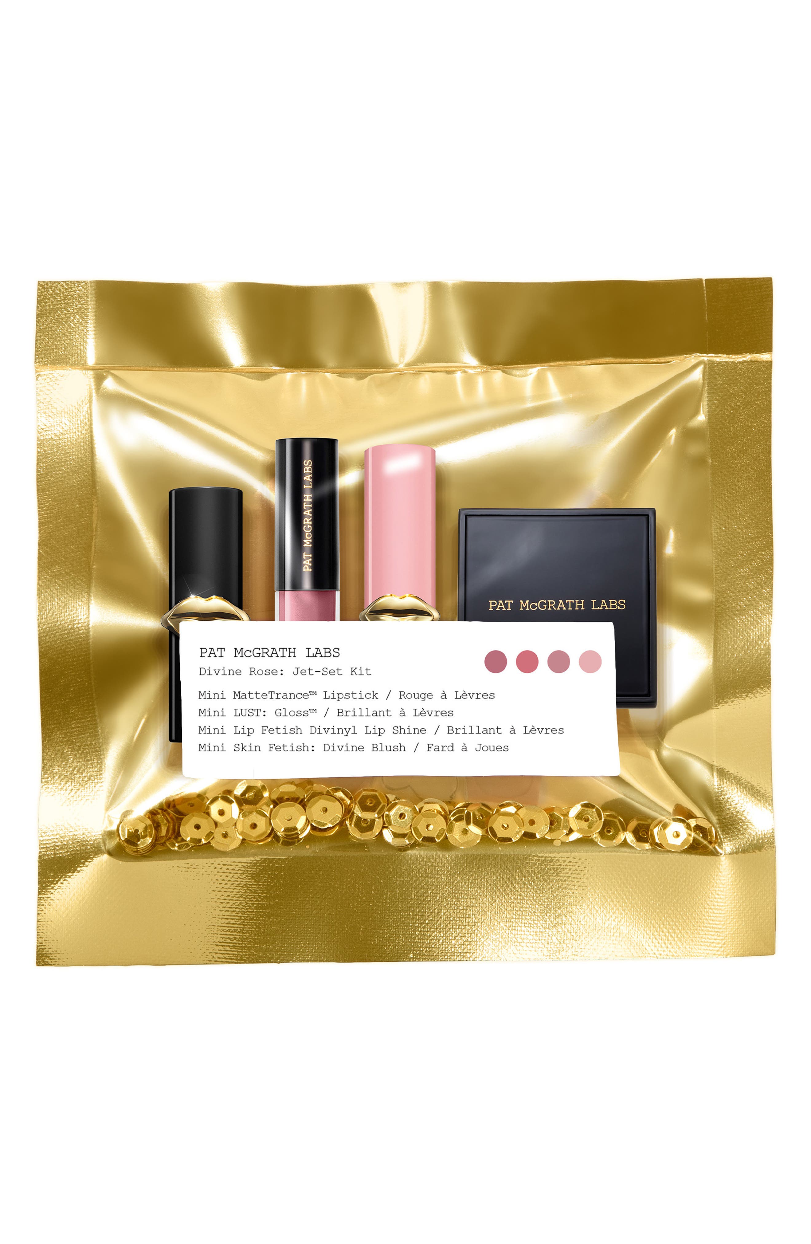 PAT McGRATH LABS Divine Rose Jet Set Makeup Kit (Nordstrom Exclusive ...