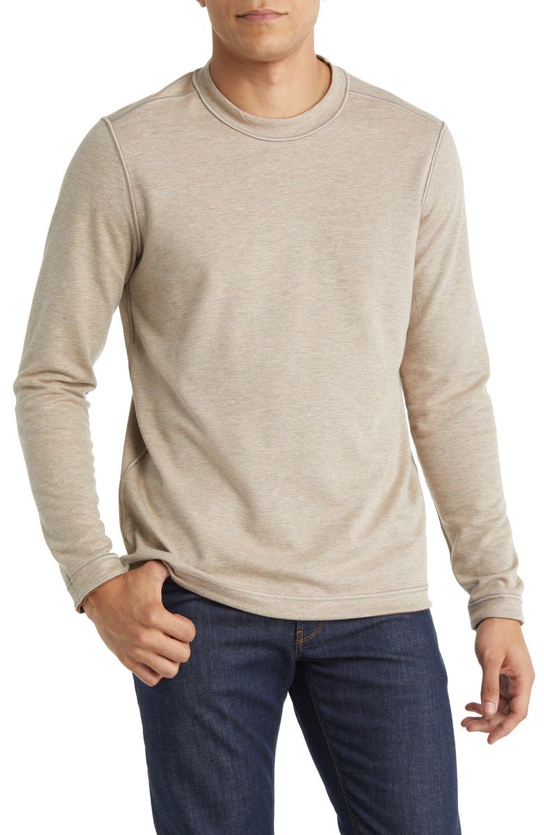 Johnston & Murphy Reversible Crewneck Sweater | Nordstrom