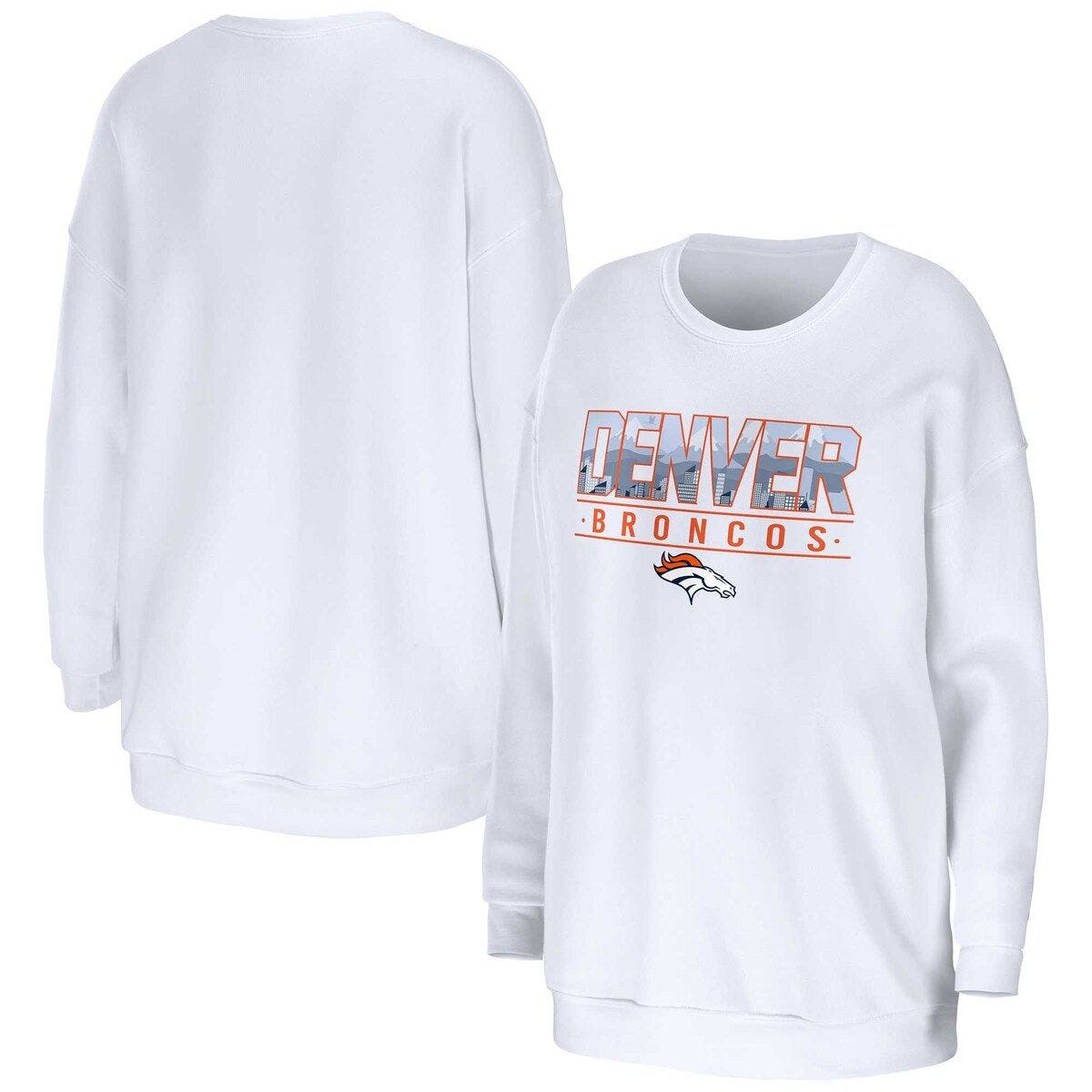 WEAR by Erin Andrews Women's WEAR by Erin Andrews White Denver Broncos ...