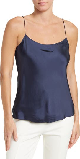 Theory Teah Slinky Satin Camisole | Nordstromrack