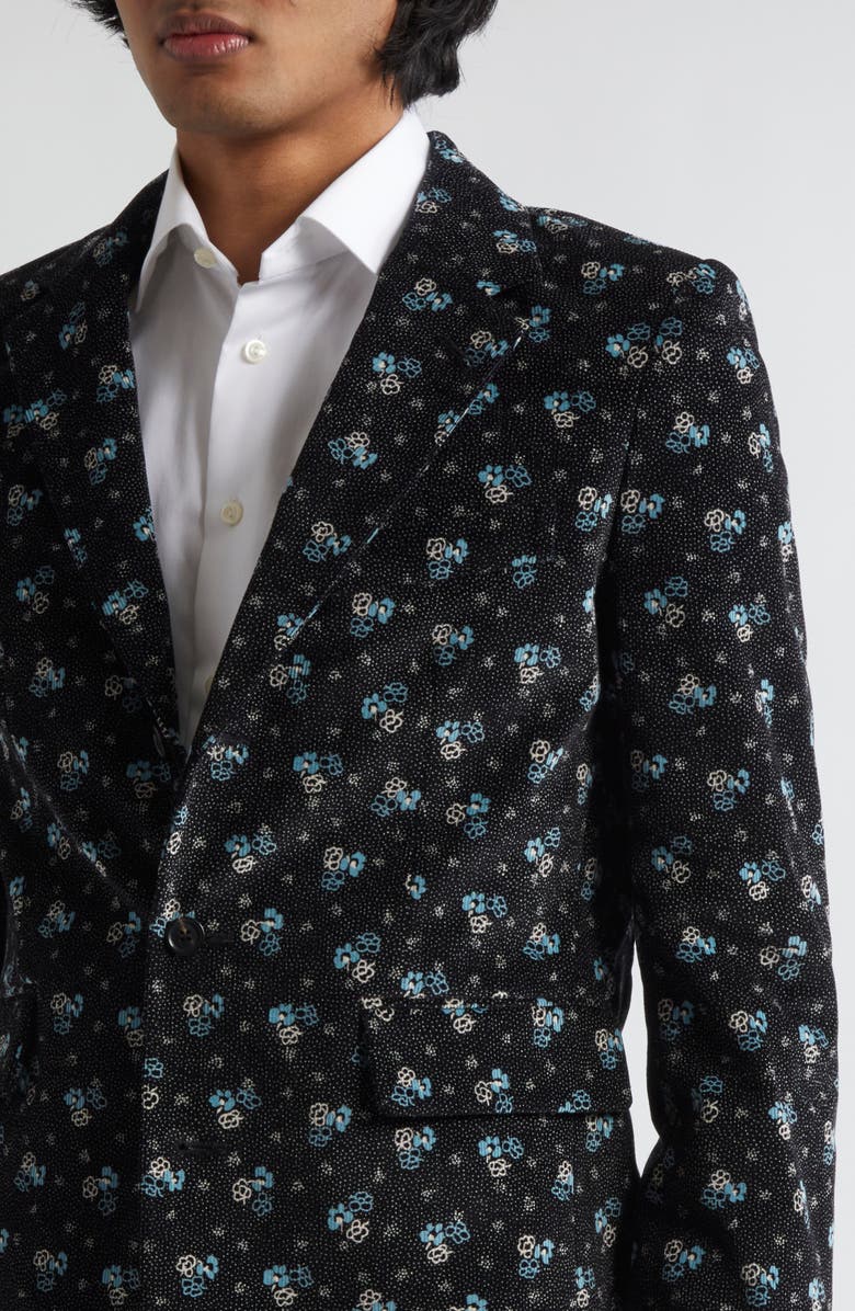 Bode Chicory Floral Cotton Corduroy Suit Jacket | Nordstromrack