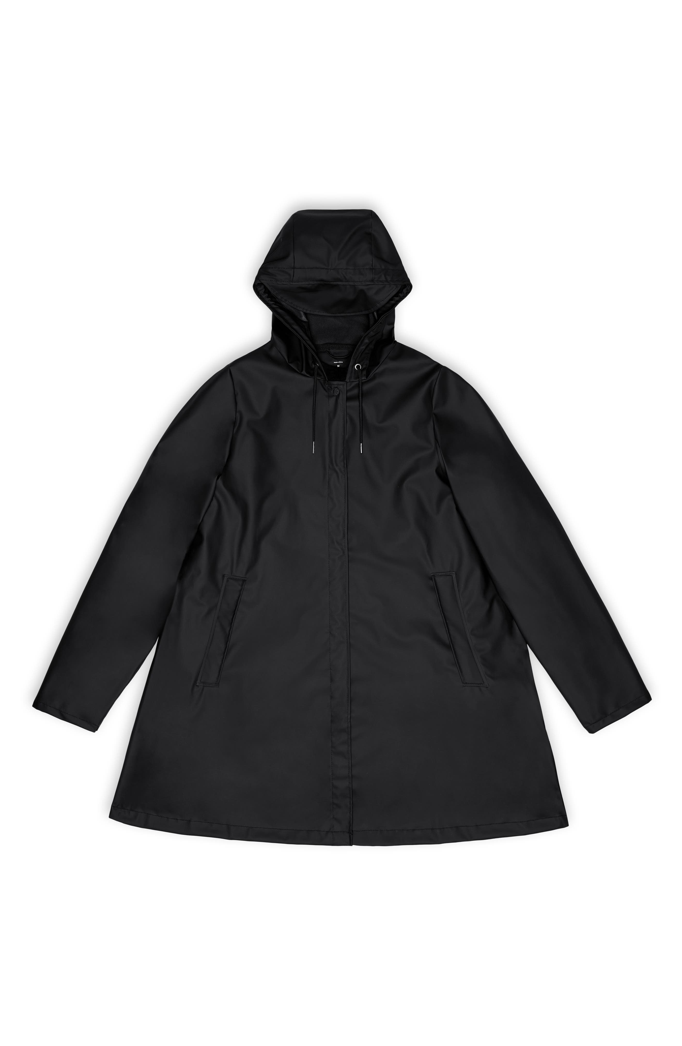 Rains Waterproof A-Line Rain Jacket | Nordstrom