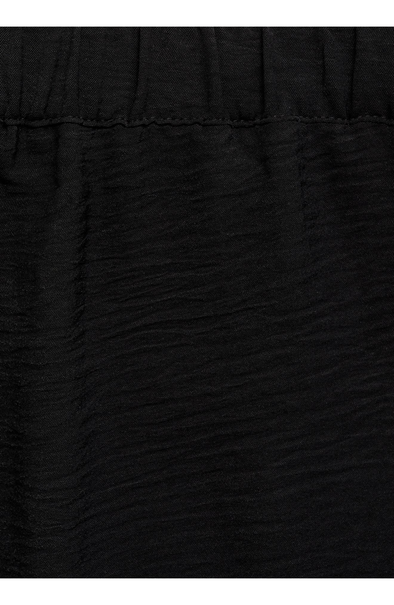 MANGO Textured Flowy Pants | Nordstromrack