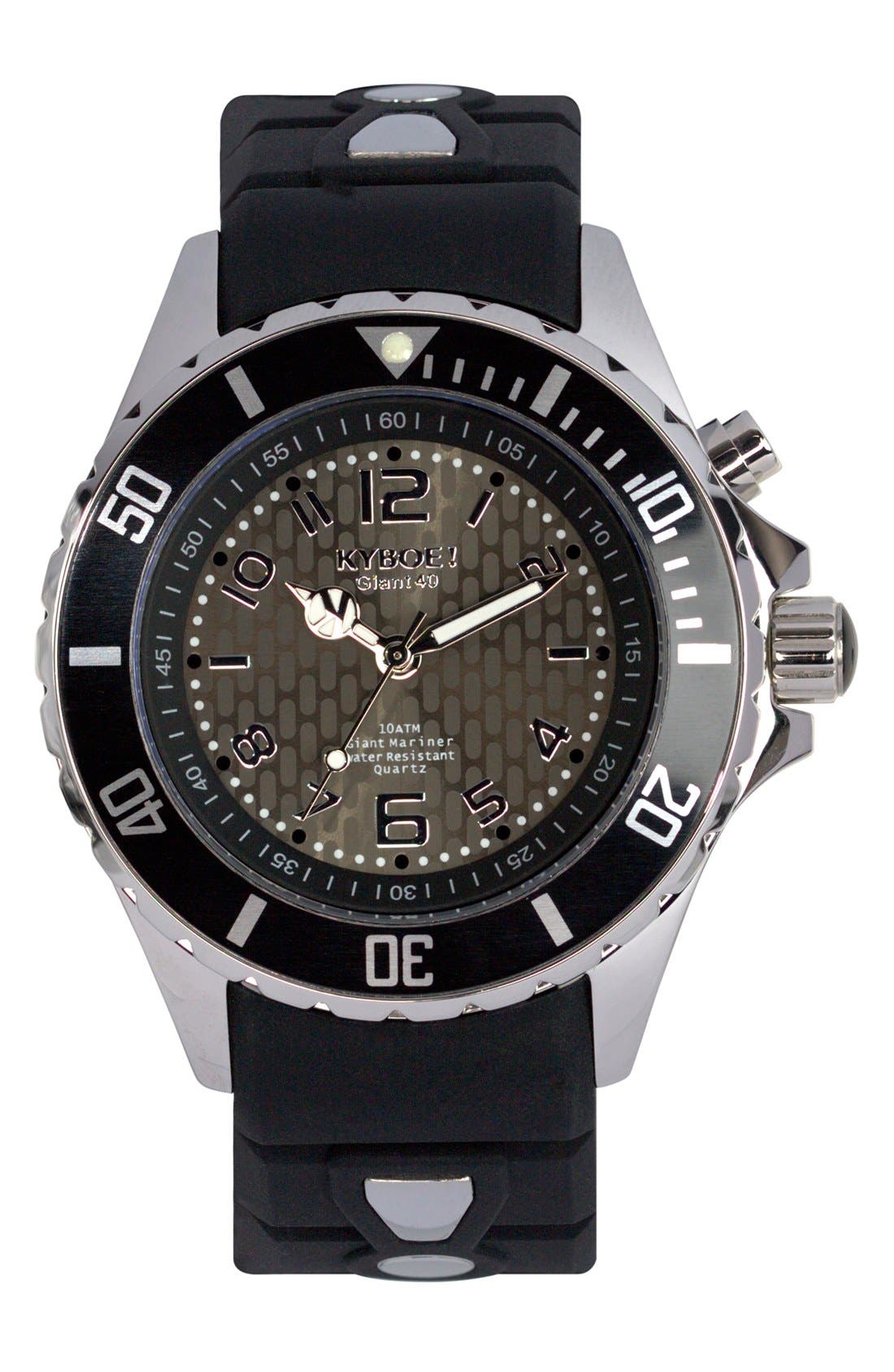 KYBOE! Silicone Strap Watch, 40mm | Nordstrom