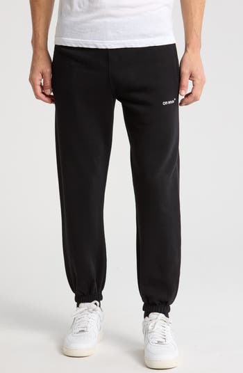 Off-White Diagonal Helvetica Sweatpants | Nordstromrack