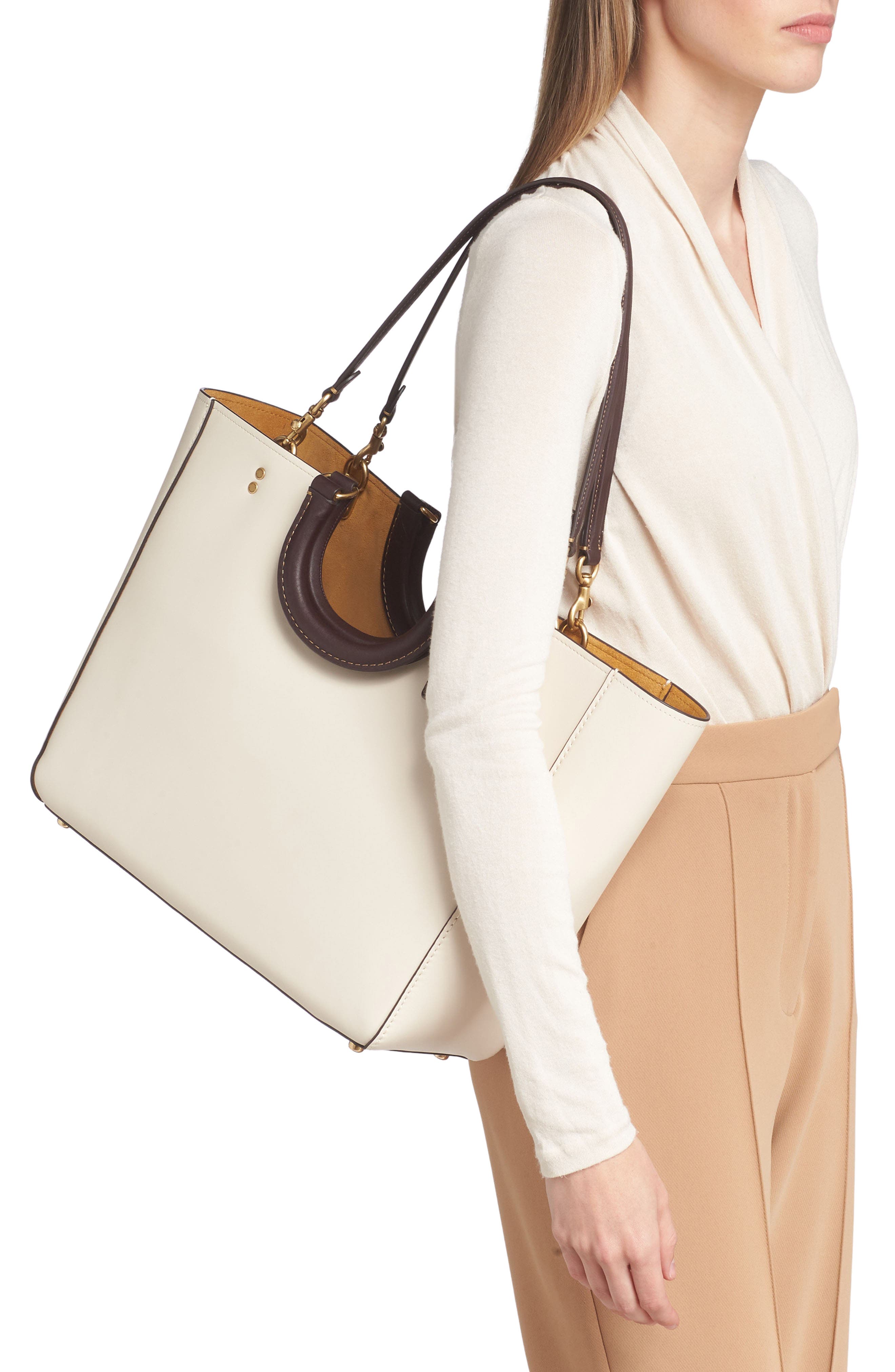 COACH Rae Colorblock Glovetanned Leather Tote | Nordstrom