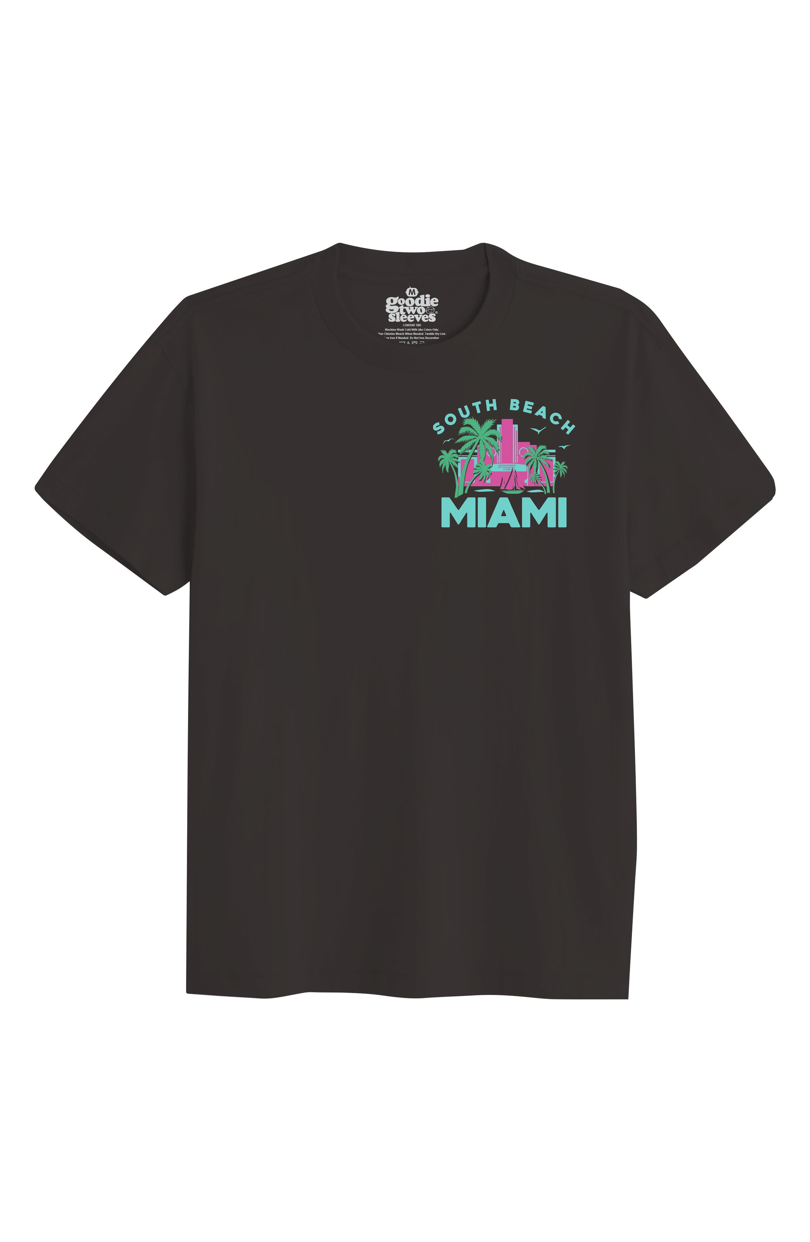 Goodie Two Sleeves South Beach Miami Graphic Print T-Shirt | Nordstromrack