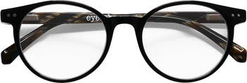 eyebobs Case Closed 49mm Round Reading Glasses | Nordstrom
