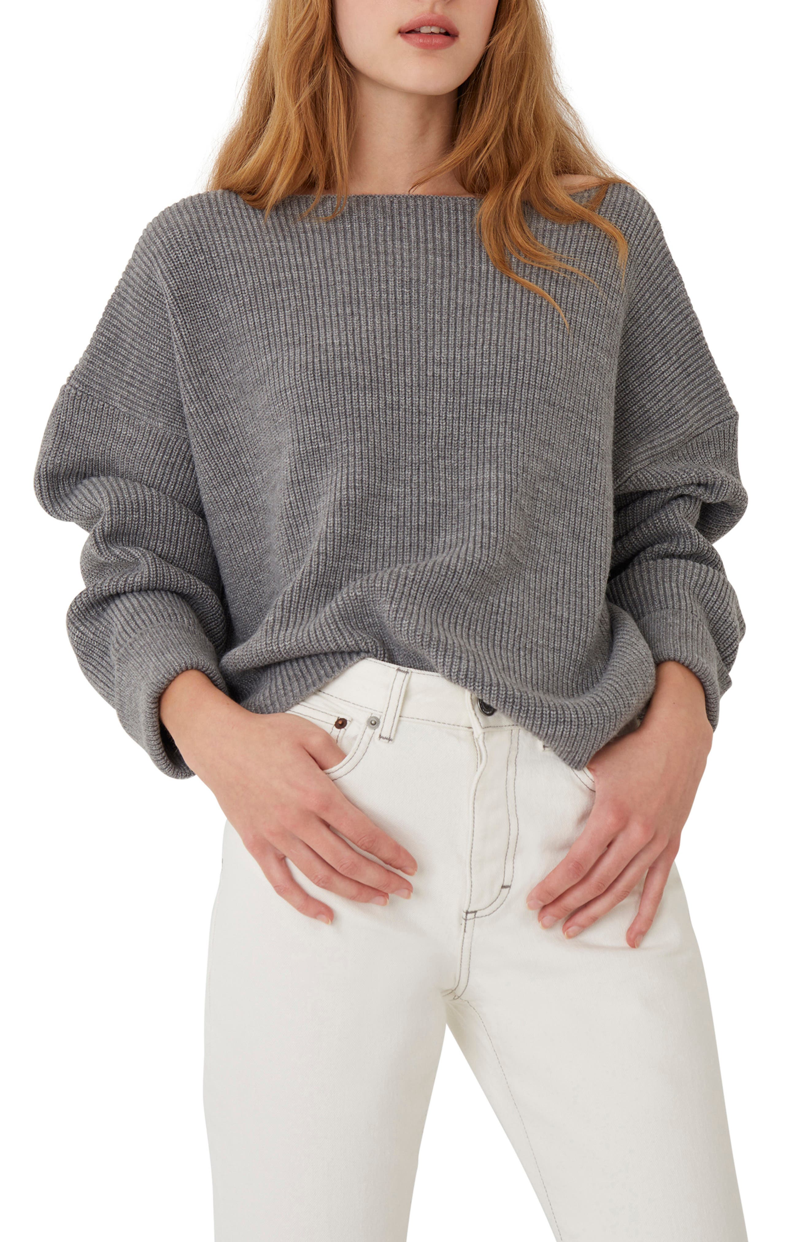 French Connection Millie Mozart Boatneck Sweater | Nordstromrack