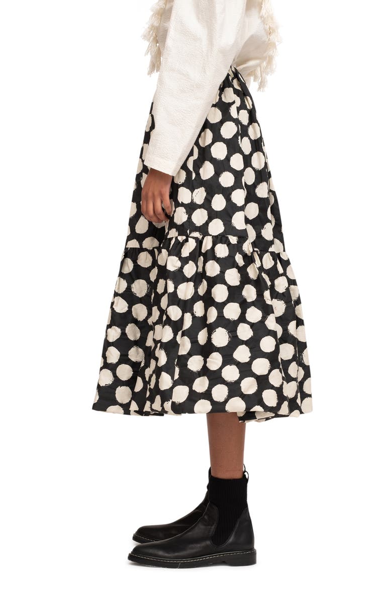 Sea Arline Polka Dot Midi Skirt | Nordstromrack